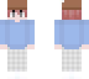 Blue Sweater Hat | Minecraft Skin