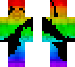 rainbow steve | Minecraft Skins