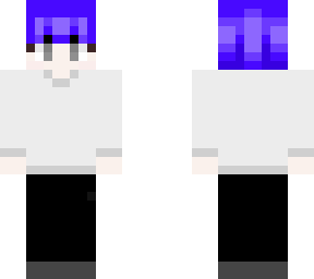 Indigo Hair | Minecraft Skin