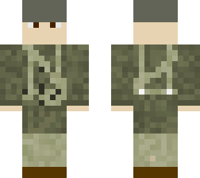 WW2 D-day American Soldier | Minecraft Skin