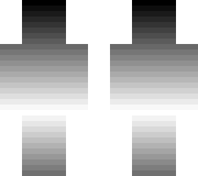 Black and white color fade | Minecraft Skin