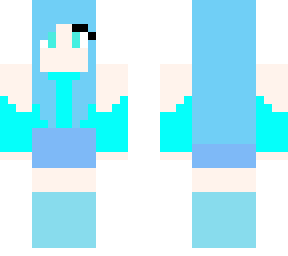 blue girl | Minecraft Skin