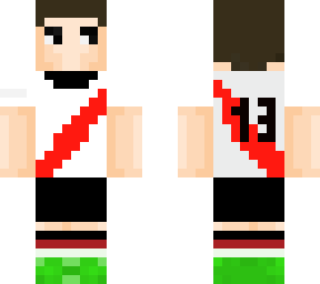 Enzo Fernandez River Plate | Minecraft Skin