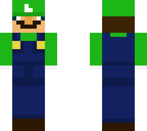 goofy Luigi skin | Minecraft Skin