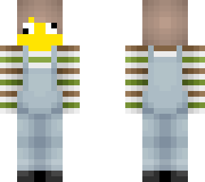 Noob Boy - Overalls | Minecraft Skin