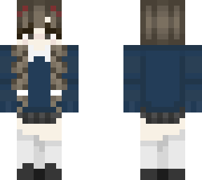 scholar girlie | Minecraft Skin