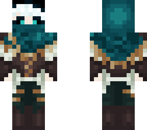 Sculked Magpie (Voz's MC SKIN) | Minecraft Skin