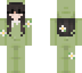 . cold, crunchy, & green - fs | Minecraft Skin