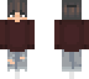 Boy with a red Pullover | Minecraft Skin