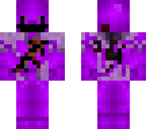 corrupted adventure purple | Minecraft Skin