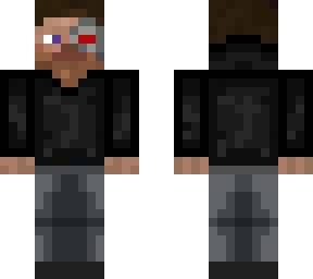 Cyborg steve | Minecraft Skin