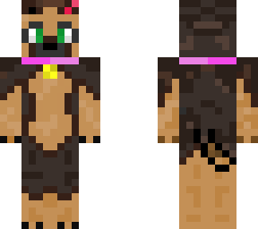 German Shepherd Girl (Remastered) (V3) | Minecraft Skin