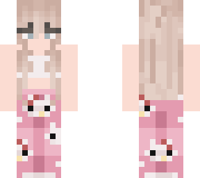 hello kitty pyjamas | Minecraft Skin