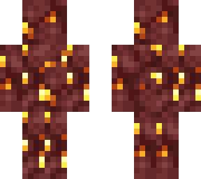 Nether Gold Ore | Minecraft Skin
