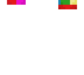 Rainbow Hat/Cap Template | Minecraft Skin