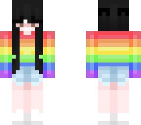 Rainbow MaFeer | Minecraft Skin