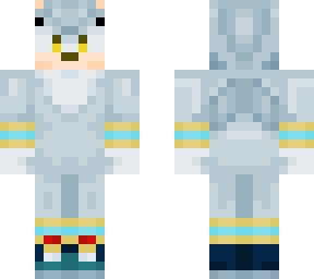 silver the hedgehog | Minecraft Skins