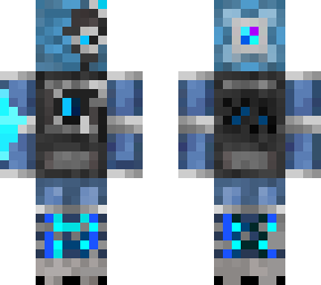 Twisted Diamond Assistant Steve | Minecraft Skin