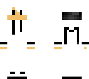White And Black Mxmxk V1 | Minecraft Skin
