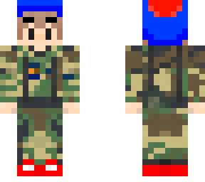iTzBqrkStxn's Military Skin (Remaster) | Minecraft Skin