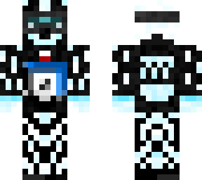 kask bialy bodzio | Minecraft Skin