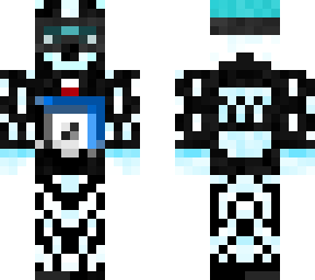 kask niebieski bodzio | Minecraft Skin