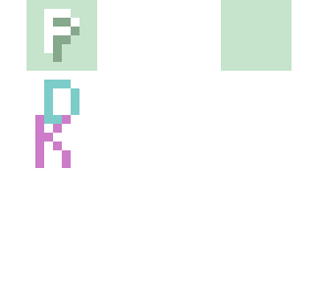 Letra P | Minecraft Skin