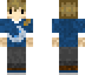 Moon Grian Long Hair | Minecraft Skin
