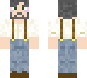 Old Man Blushing | Minecraft Skin
