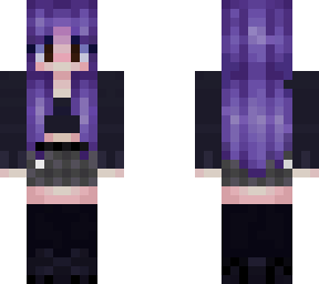 violet girl | Minecraft Skin