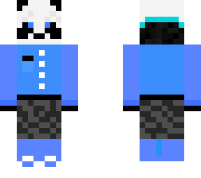 Baju Raya Panda Miz | Minecraft Skin