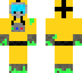 Toxic waste worker | Minecraft Skin