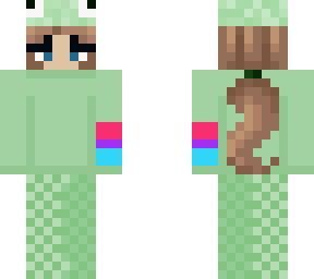 frog girl | Minecraft Skins