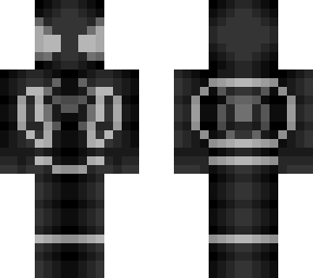 Black Webbed Suit Spider-man | Minecraft Skin