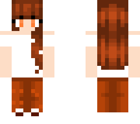 Pumpkin Spice Latte Girl | Minecraft Skin
