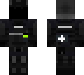 Riot Gear (BLACK VISOR) | Minecraft Skin