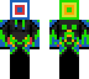 Rubik's cube 8 by 8 | Minecraft Skin