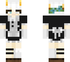 split fen maid | Minecraft Skin
