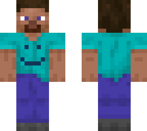 steve smiley face 3 | Minecraft Skin