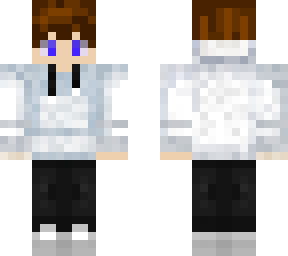 white hoodie | Minecraft Skin