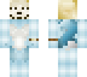 Blue SkullDog | Minecraft Skin