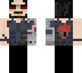 johnny silverhand | Minecraft Skins