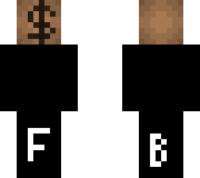money bag head | Minecraft Skin