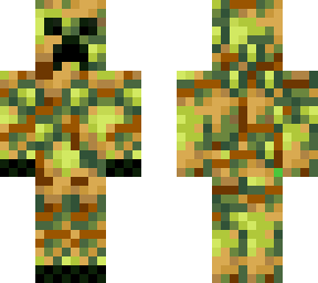Poisonous potato creeper (april fools 2024) | Minecraft Skin