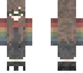 glasses girl | Minecraft Skins