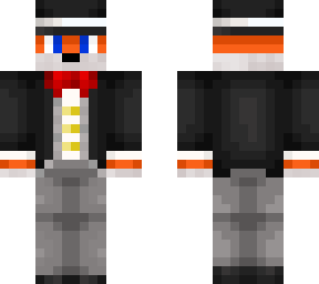Lis w garniturze lutar | Minecraft Skin