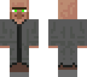 Slate-Colored Villager | Minecraft Skin