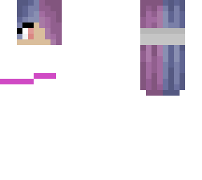 WIP SPLIT DYE HAIR | Minecraft Skin