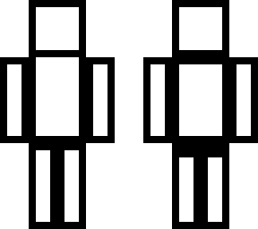 Black Outline | Minecraft Skin