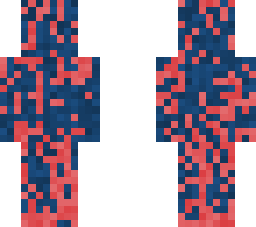 Blue and red | Minecraft Skin